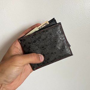 Bags | Y2k 200s Skull Pile Grunge Heavy Metal Punk Wallet | Poshmark
